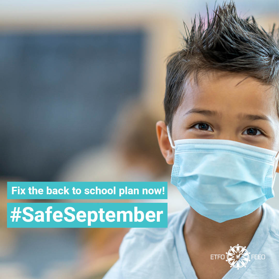 Elementary Teachers' Federation of Ontario - Shareables: Safe September